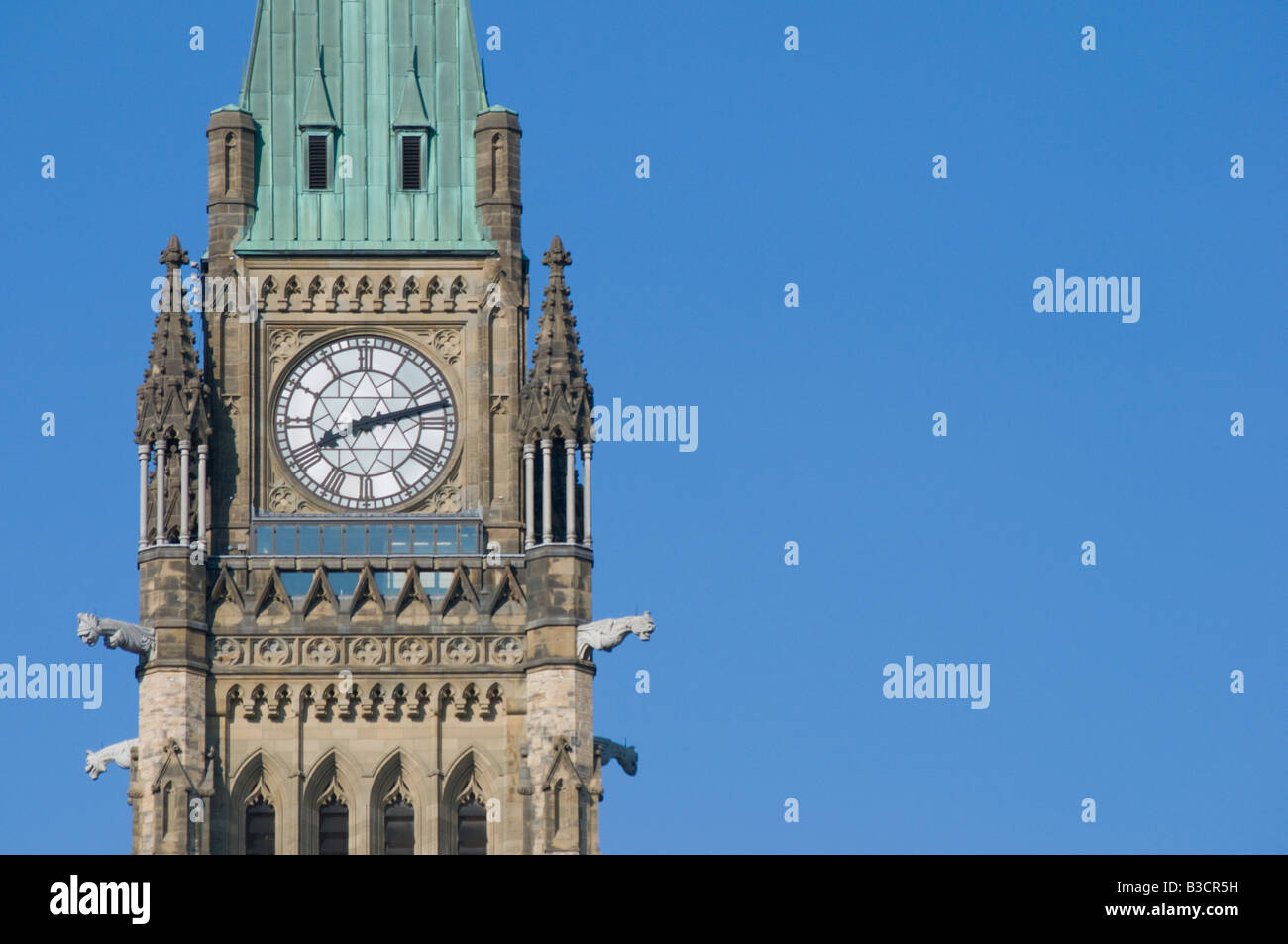 Ottawa parliament tower hi-res stock photography and images - Alamy