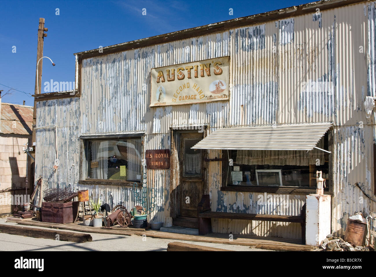 Old mining town of Randsburg California Stock Photo - Alamy