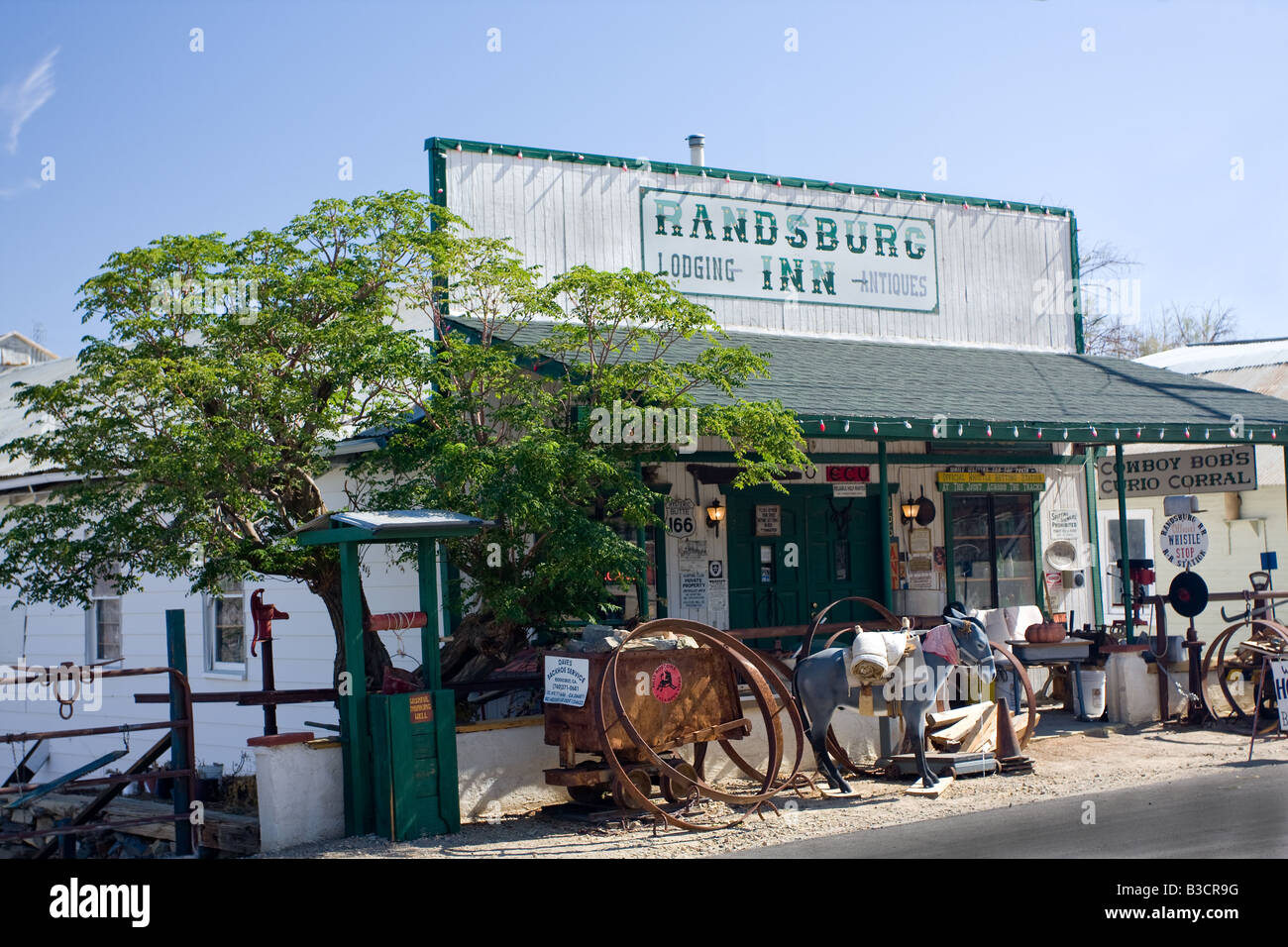 Old mining town of Randsburg California Stock Photo - Alamy