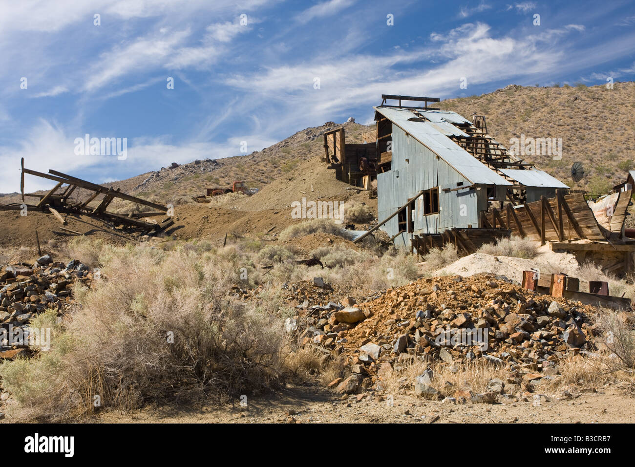 Old mining town of Randsburg California Stock Photo - Alamy