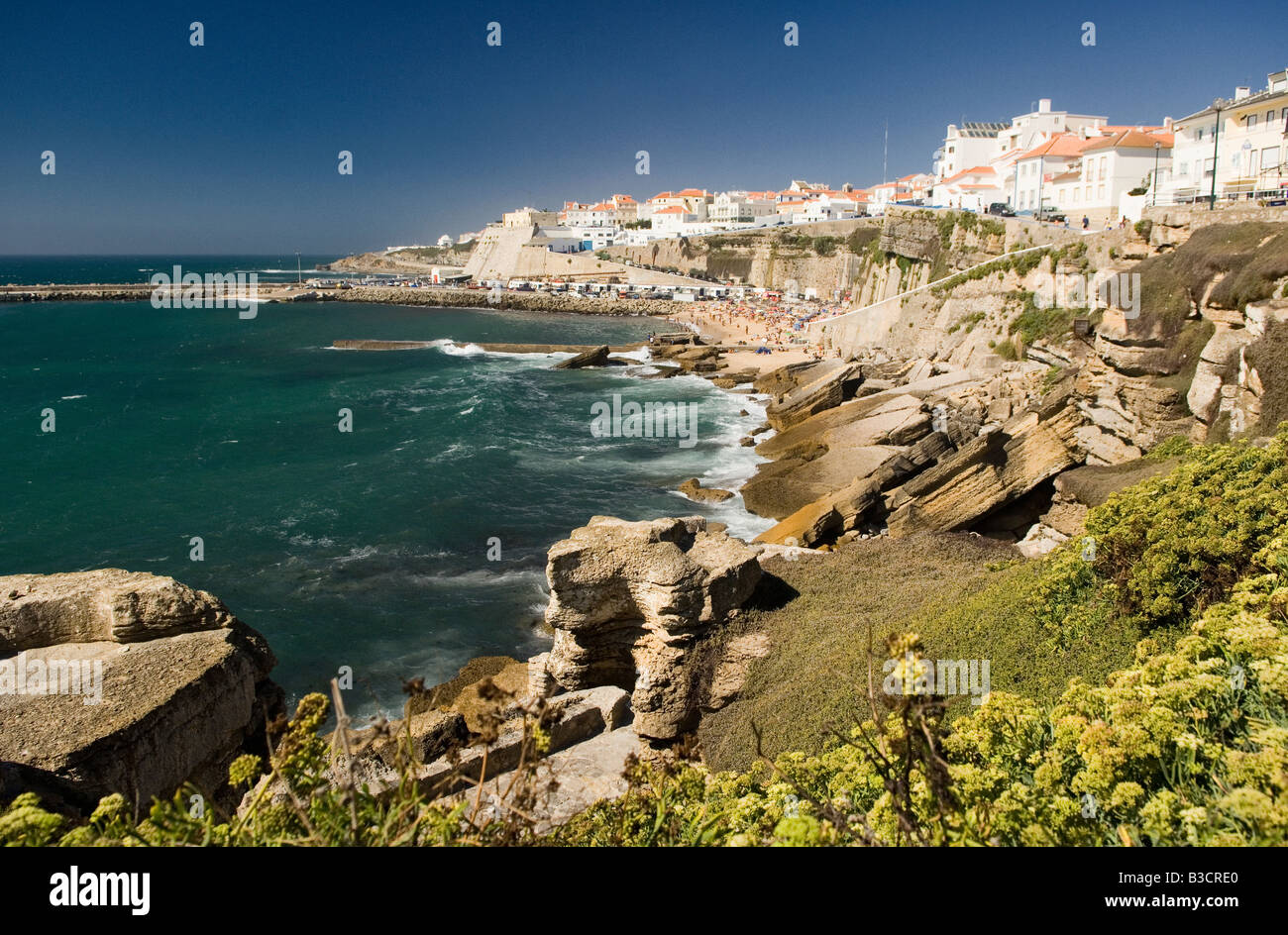 Ericeira, Portugal beach town atlantic coast Stock Photo - Alamy