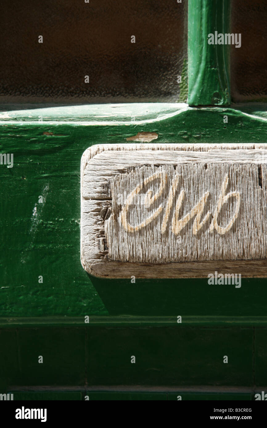 Members only sign door hi-res stock photography and images - Alamy