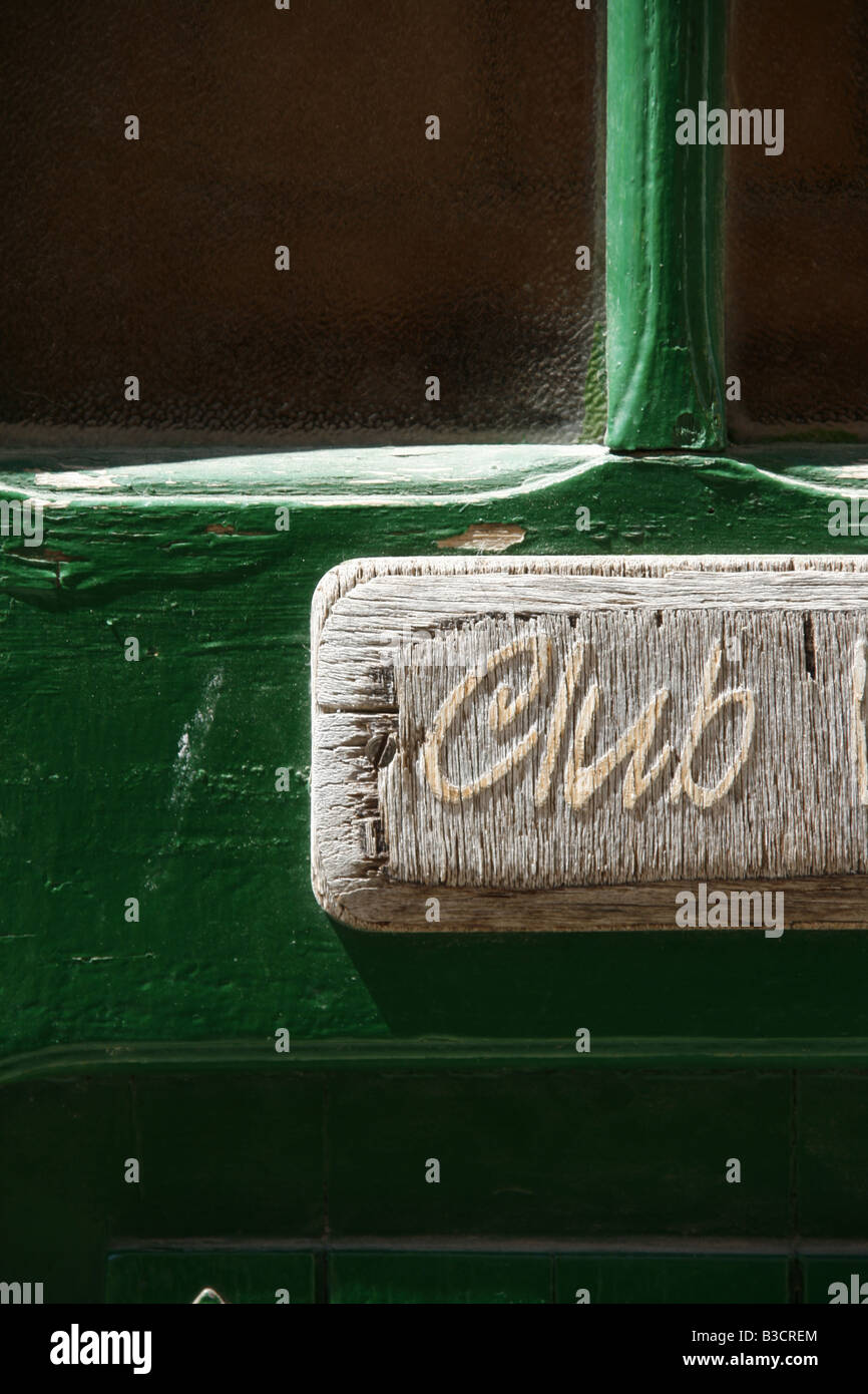 Members only sign door hi-res stock photography and images - Alamy