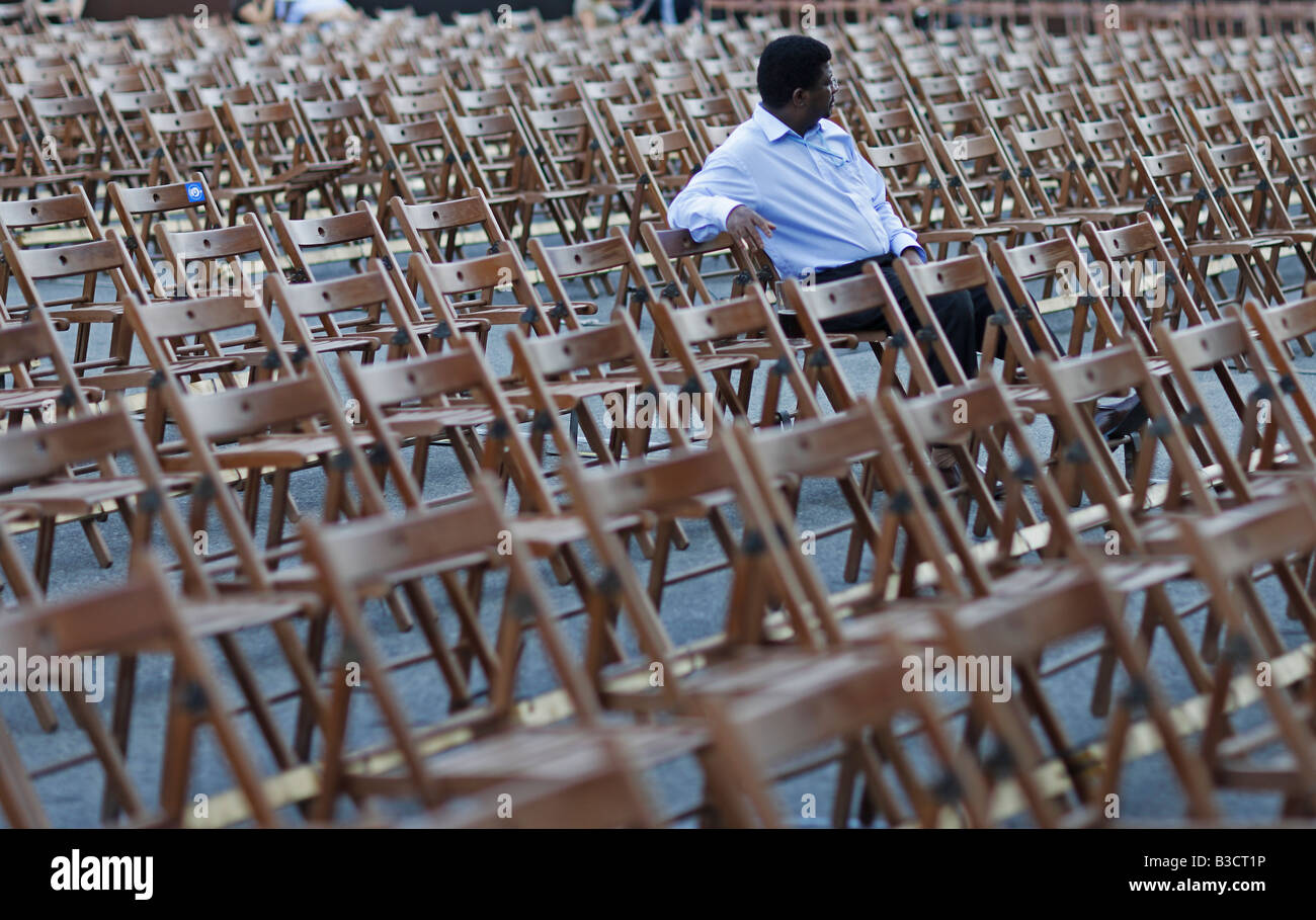 Loneliness Concept Single Chair Stock Photos & Loneliness Concept ...