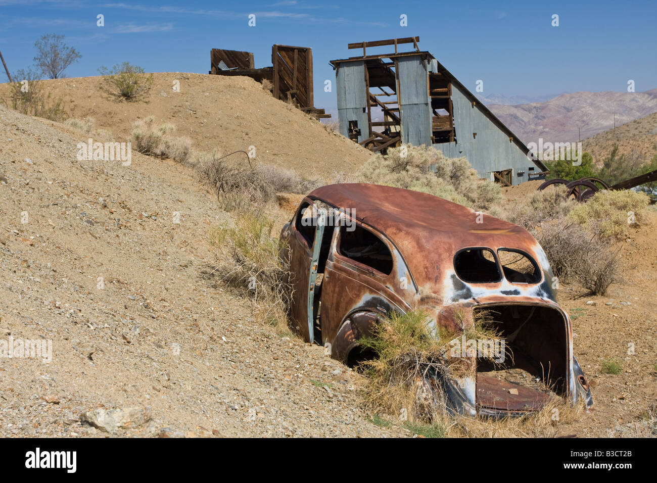 Old mining town of Randsburg California Stock Photo - Alamy