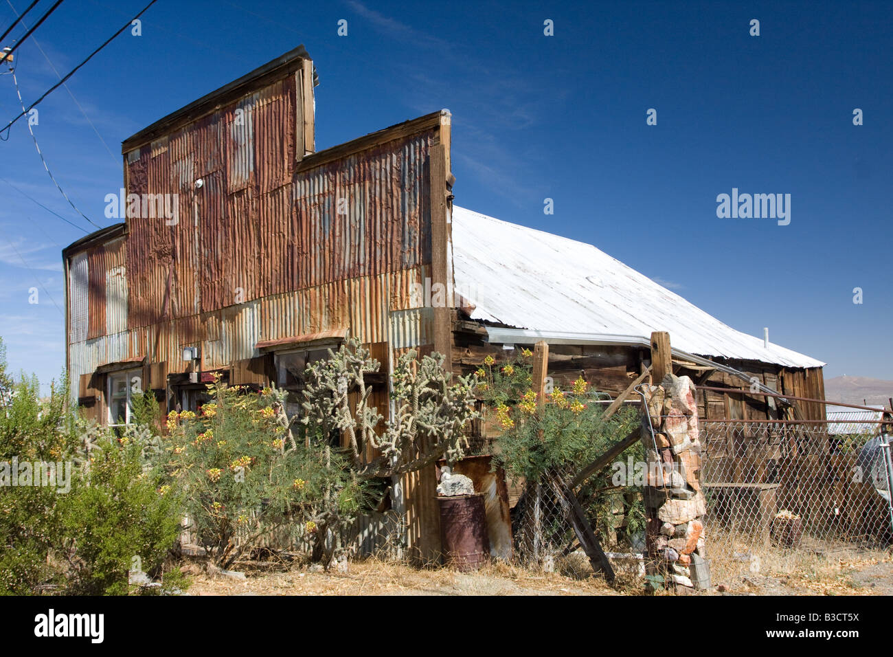 Old mining town of Randsburg California Stock Photo - Alamy