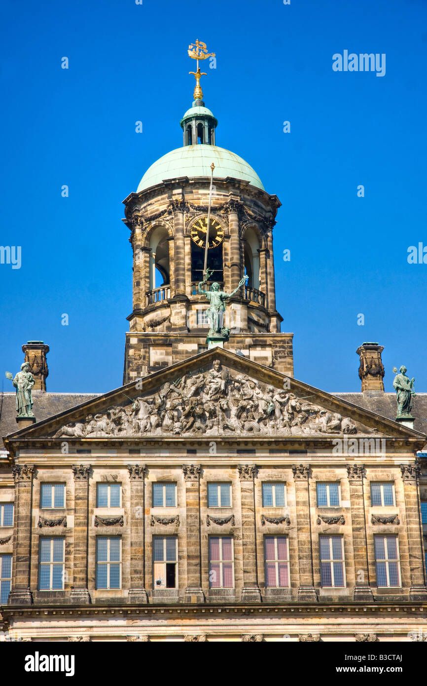 Royal palace dam square royal palace amsterdam hi-res stock photography ...