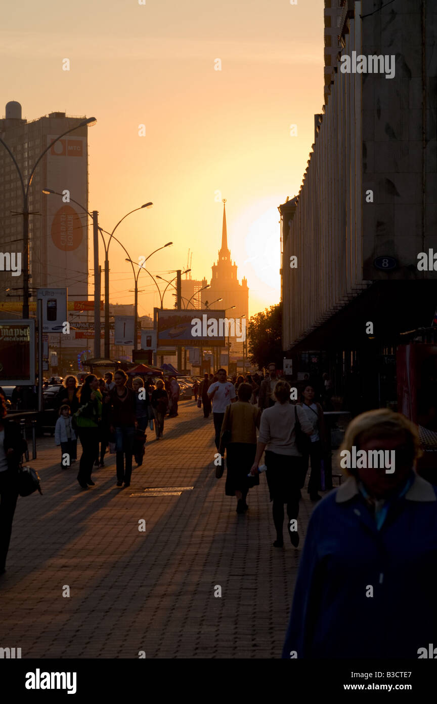 Novy arbat avenue hi-res stock photography and images - Alamy