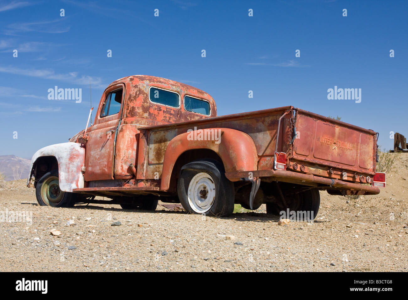 Old mining town of Randsburg California Stock Photo - Alamy