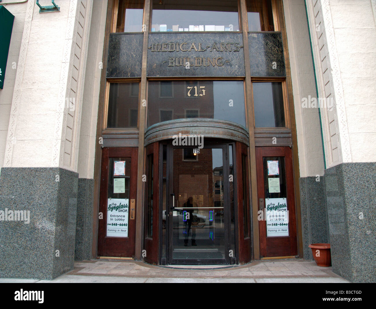 Medical Arts building. Oak Park. Cook County. Illinois. USA Stock Photo ...