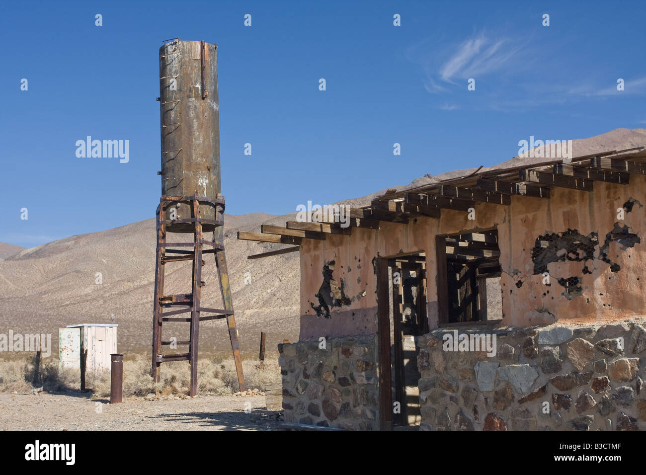 Old mining town of Randsburg California Stock Photo - Alamy