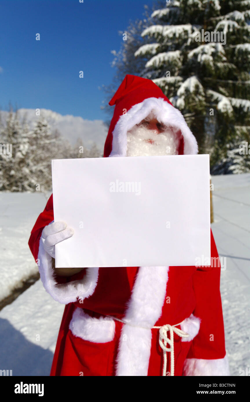 Letter to santa claus letter to father frost hi-res stock photography ...