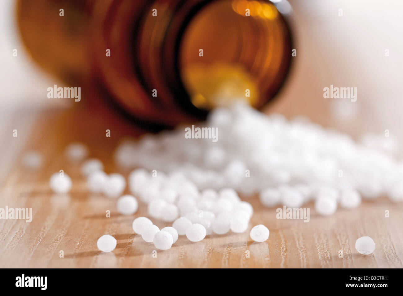 Homeopathic pills, close-up Stock Photo - Alamy