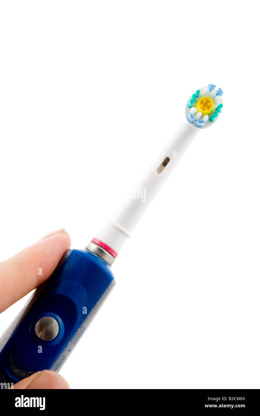 close up of an electric toothbrush Stock Photo - Alamy