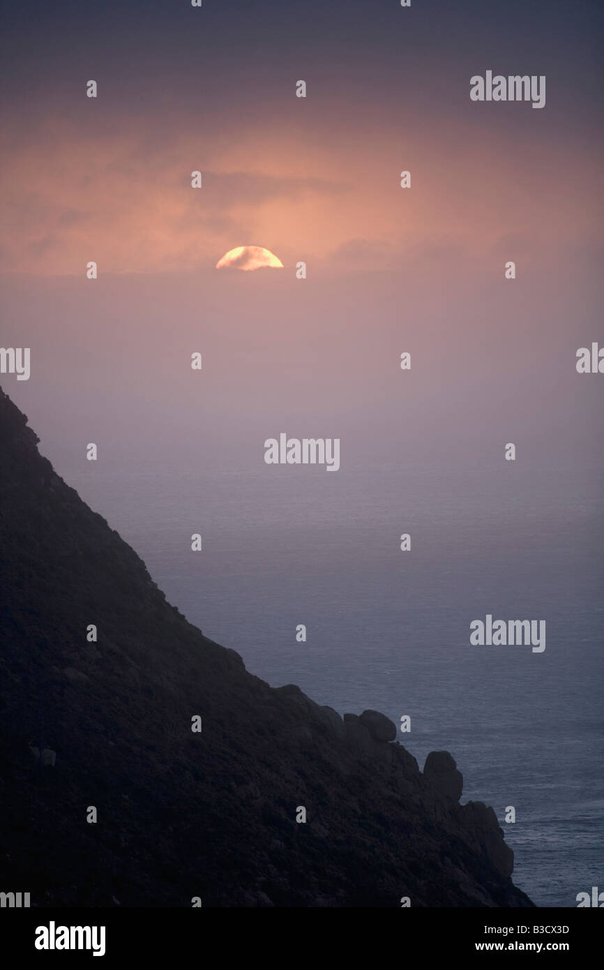 South Africa, Cape of Good Hope, sunset Stock Photo - Alamy