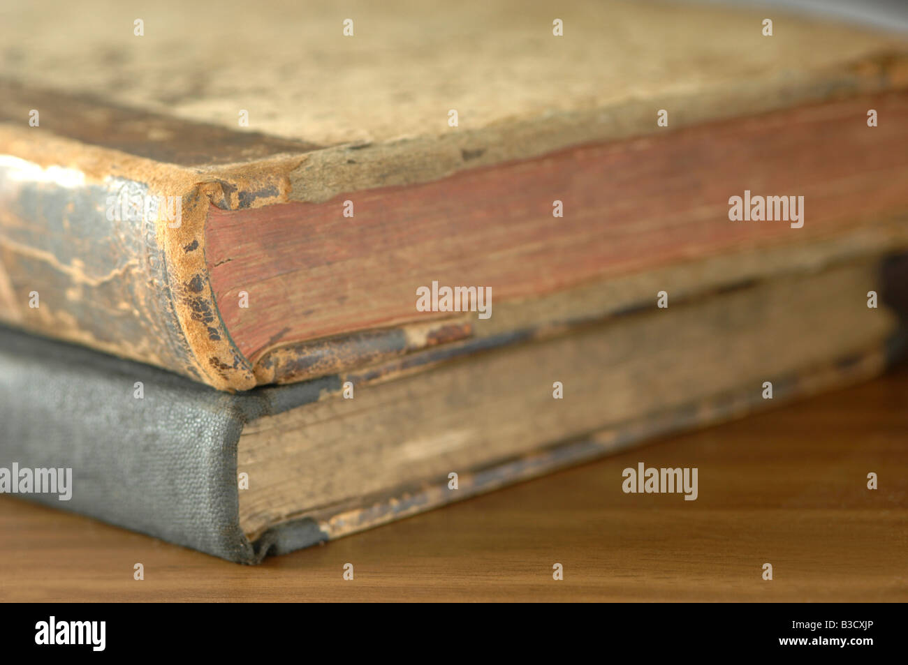 Two antique books hi-res stock photography and images - Alamy