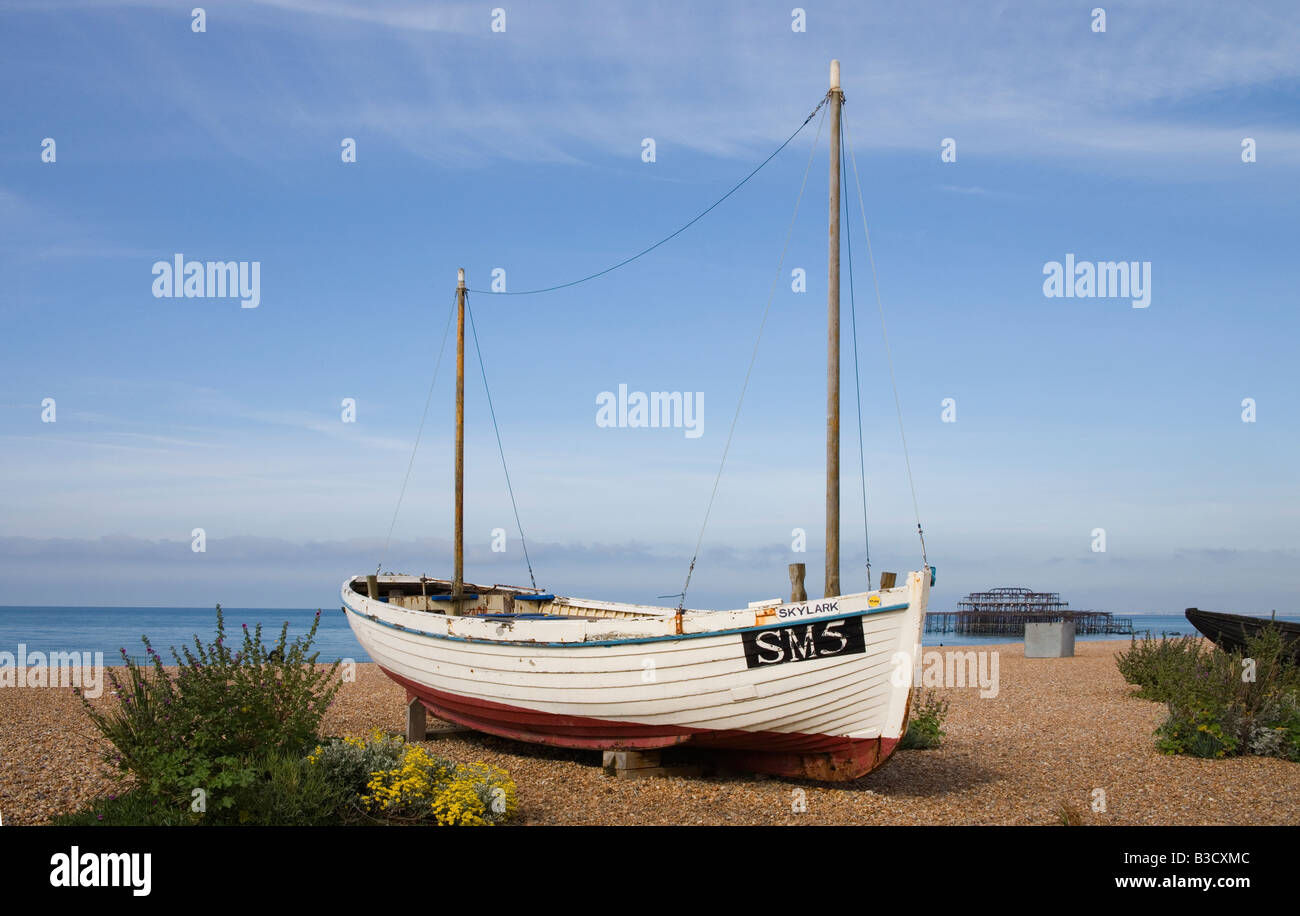 brighton fishing museum on the east sussex coast Stock Photo - Alamy