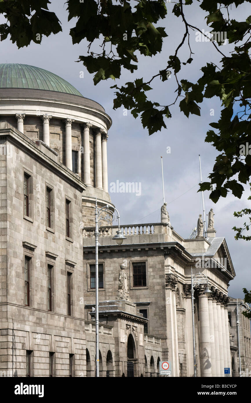 law courts Dublin City Centre Ireland Irish Republic EIRE Stock Photo ...