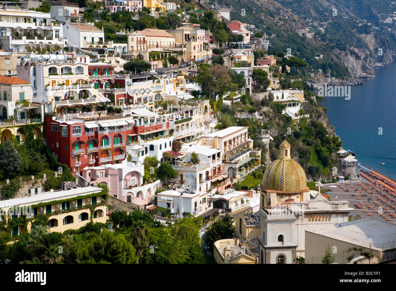 Scenes along the Amalfi coast in Italy Stock Photo - Alamy