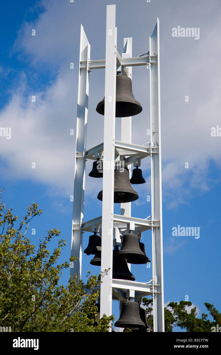 Bell tower at a church Stock Photo - Alamy
