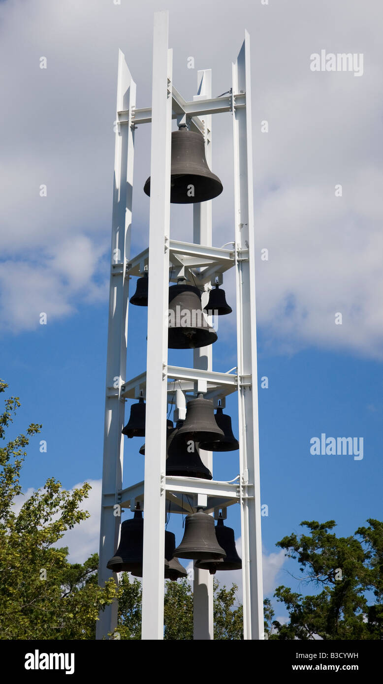 Bell tower at a church Stock Photo - Alamy