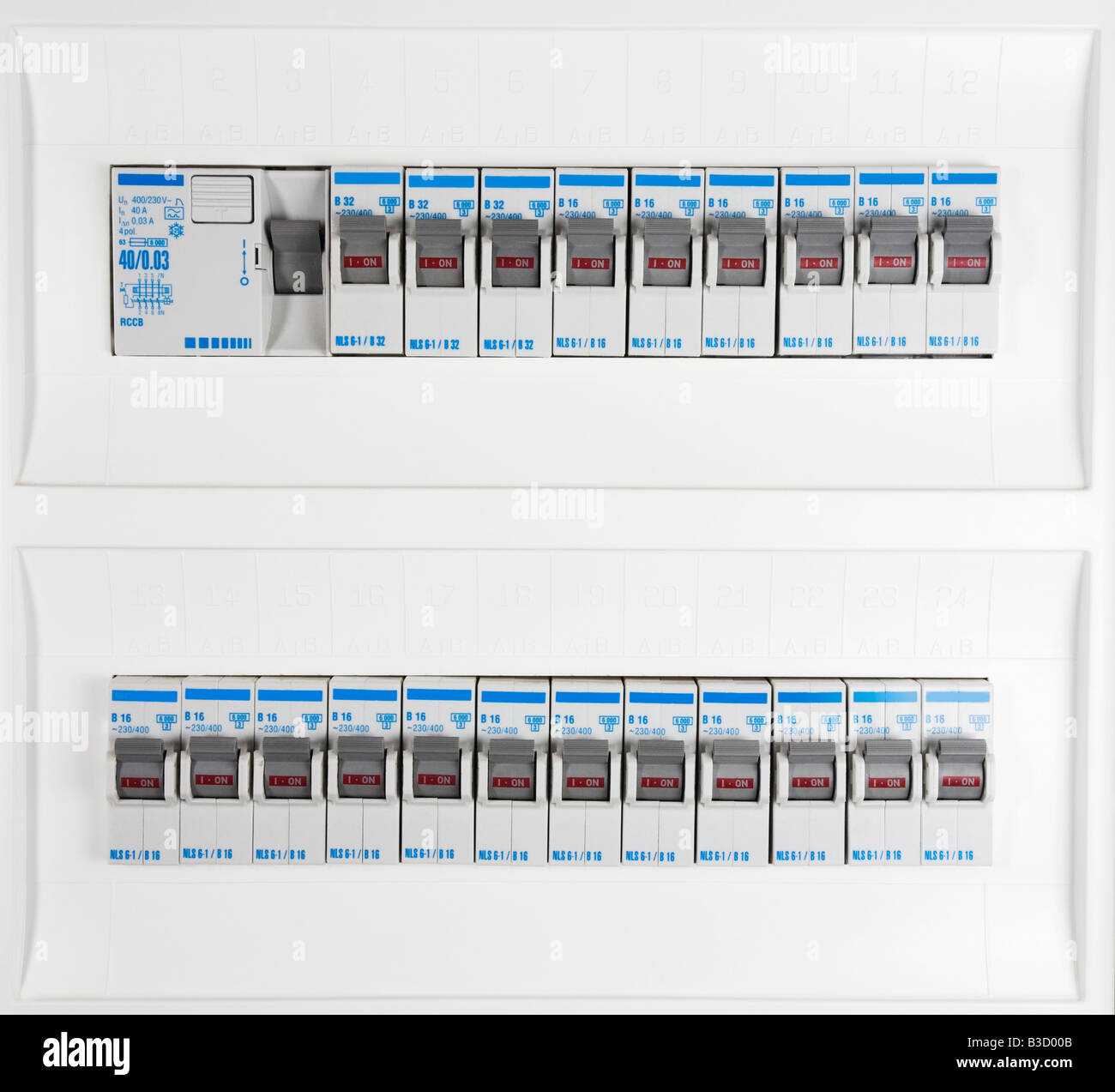 Fuse box, full frame Stock Photo - Alamy