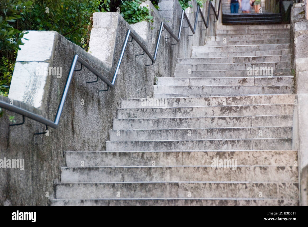 Stairs handrail hi-res stock photography and images - Alamy