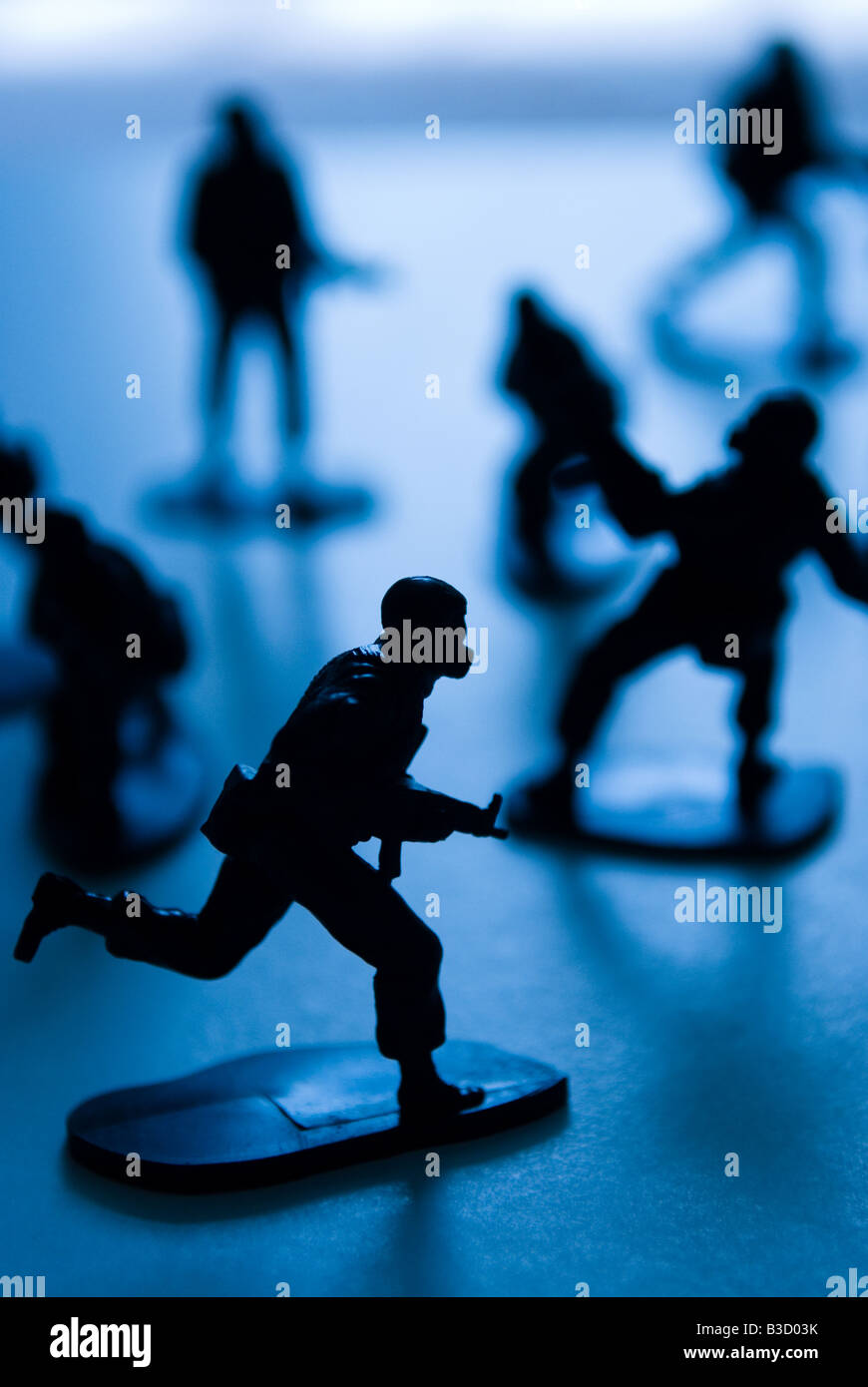 SAS Toy plastic soldiers Stock Photo - Alamy