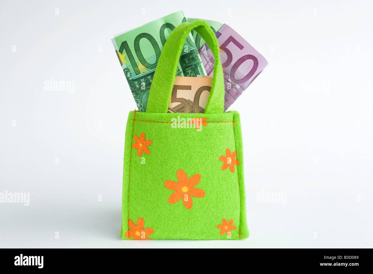 500 euro notes bag hi-res stock photography and images - Alamy