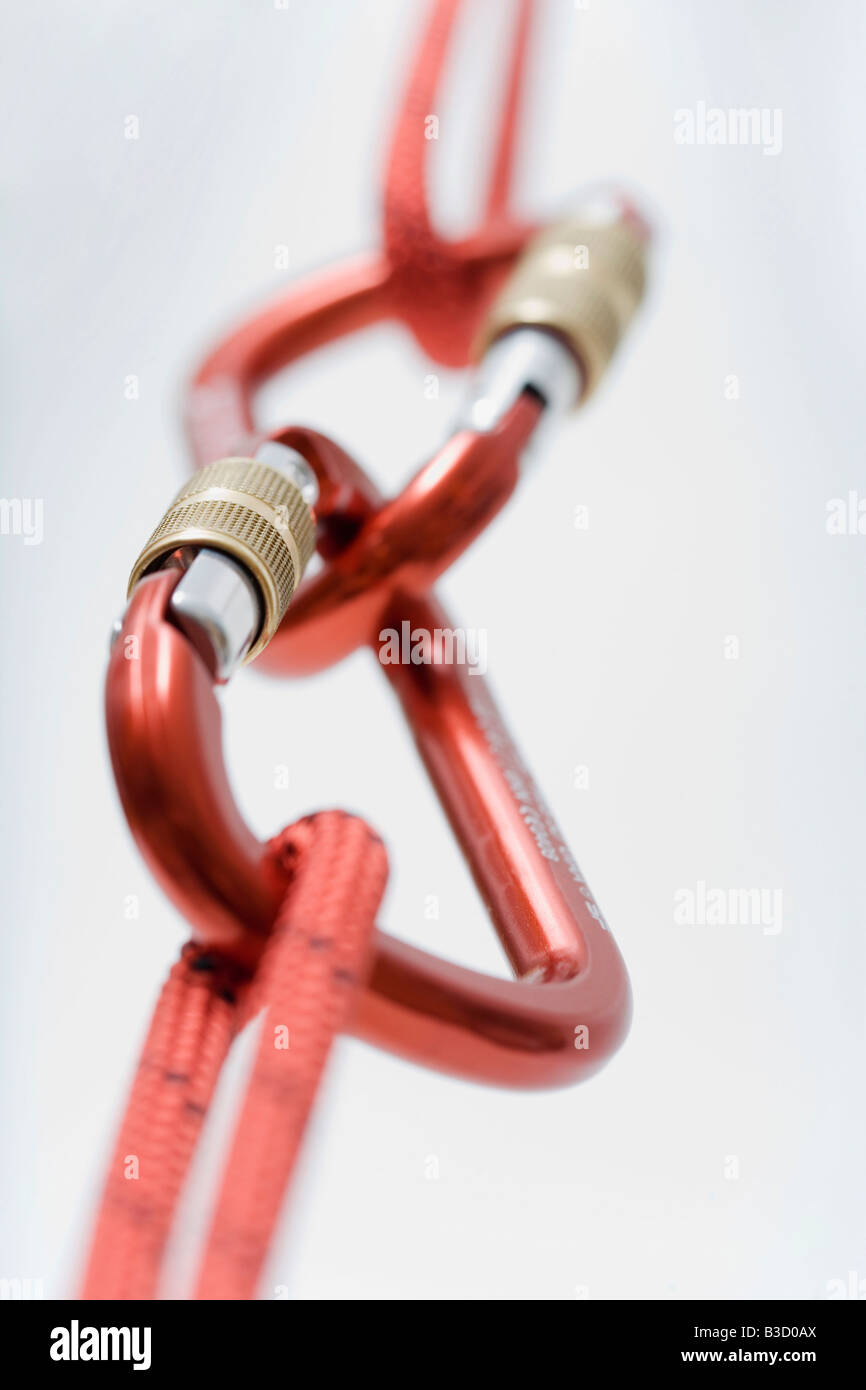 Carabiner hook hi-res stock photography and images - Alamy