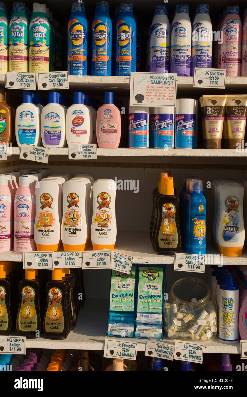 Sunscreen store hi-res stock photography and images - Alamy