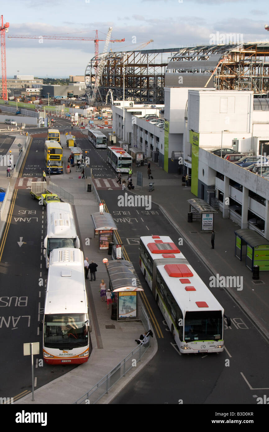 bus station terminal 1 Dublin International Airport Ireland Irish ...