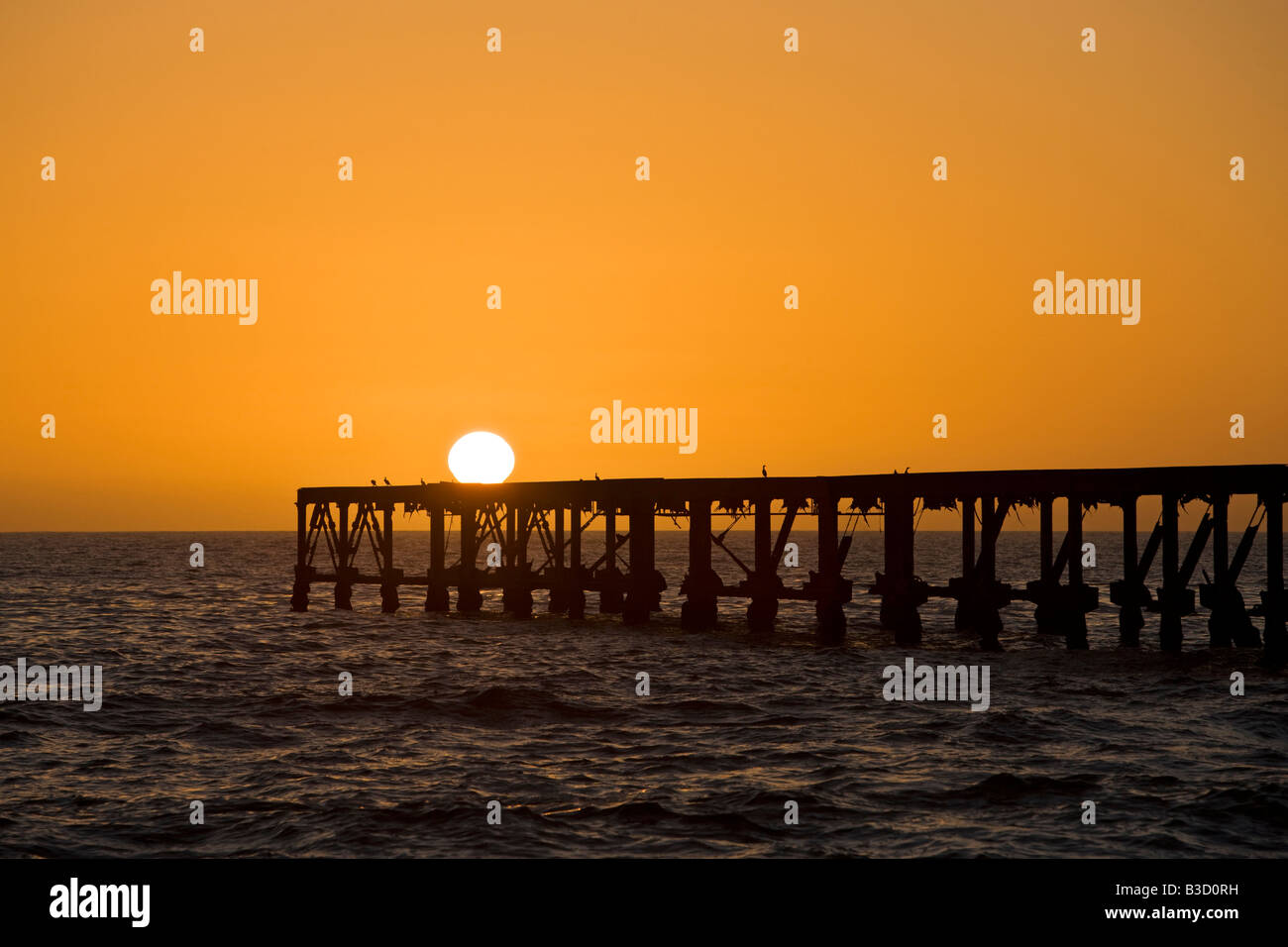 Africa, Namibia, Swakopmund, Sunset at sea Stock Photo - Alamy