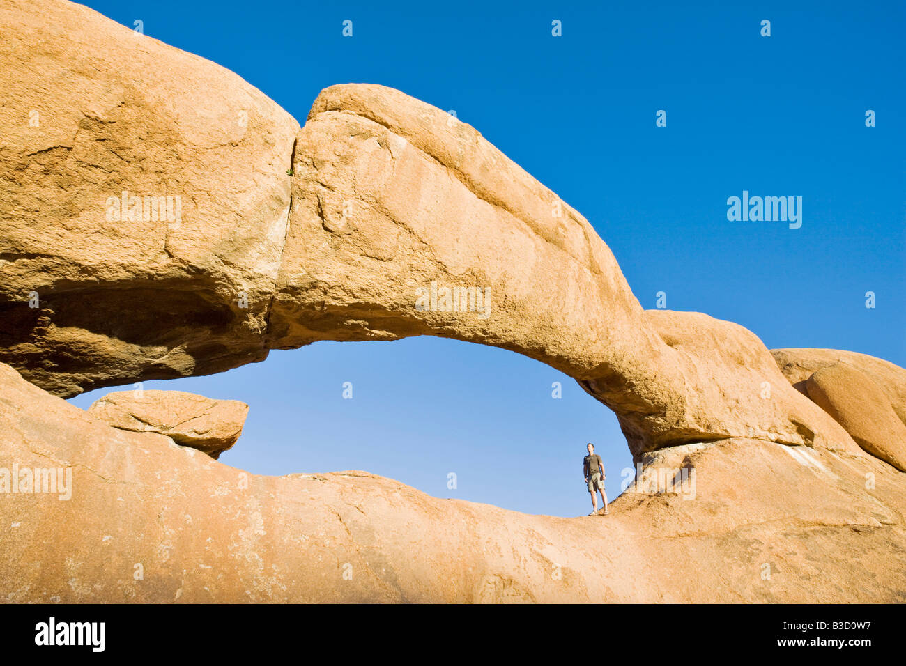 Africa, Namibia, Natural Arch at Spitzkoppe Stock Photo - Alamy