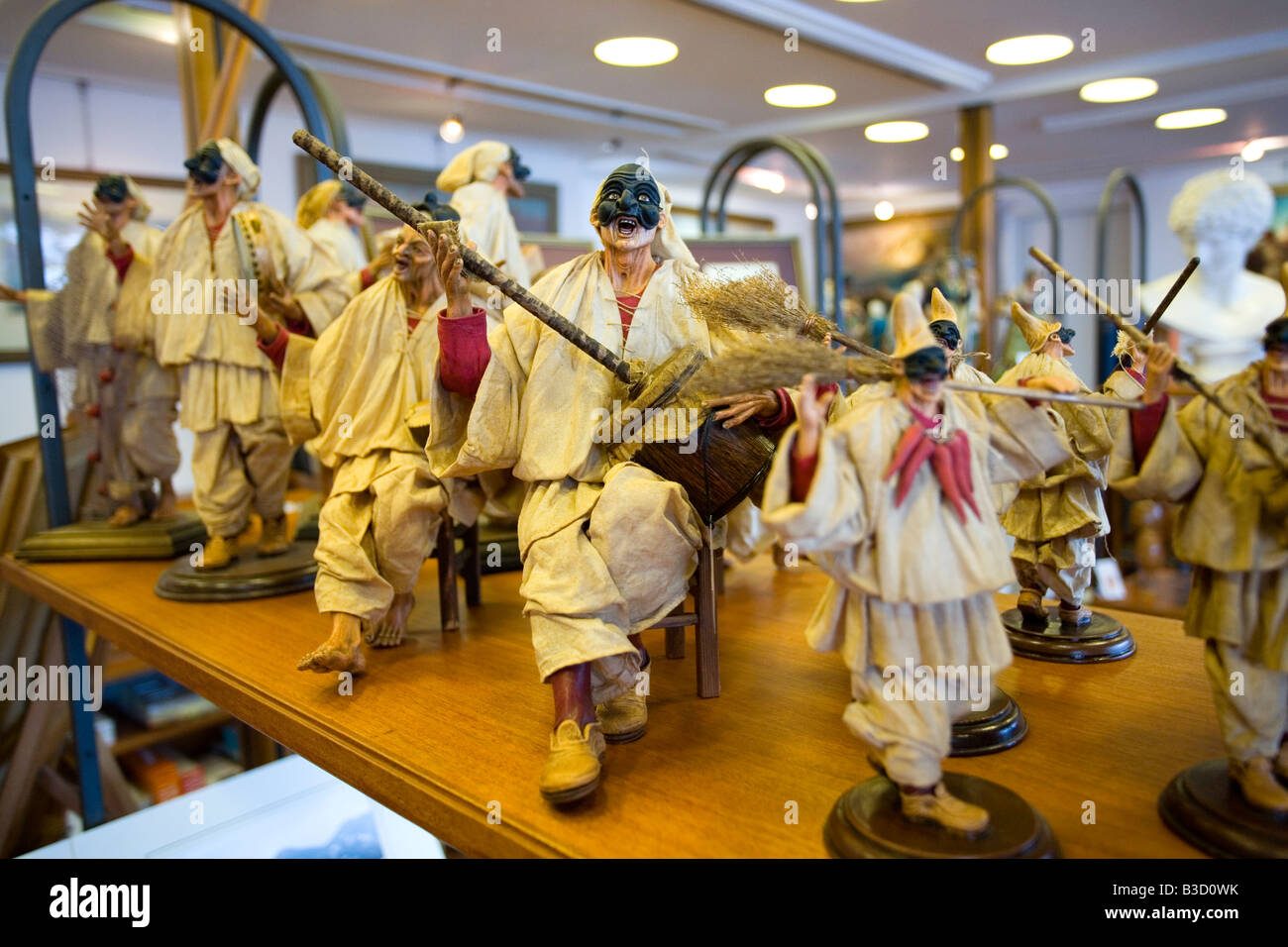 Local crafts in a store in Capri Italy Stock Photo - Alamy