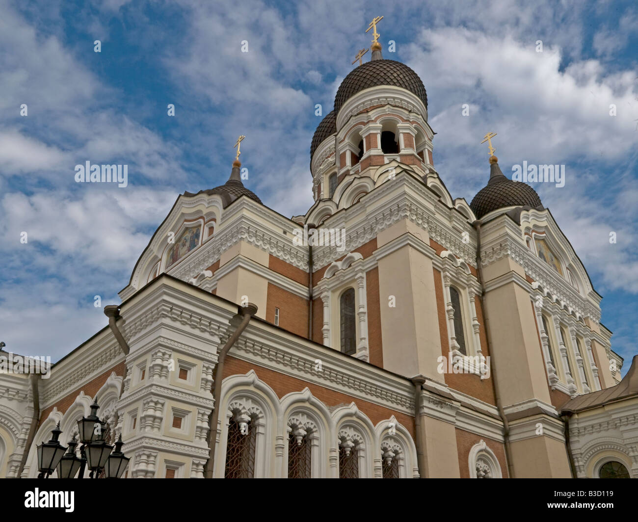 Alexander Nevskij Cathedral on the Toompea in the upper town of the old ...