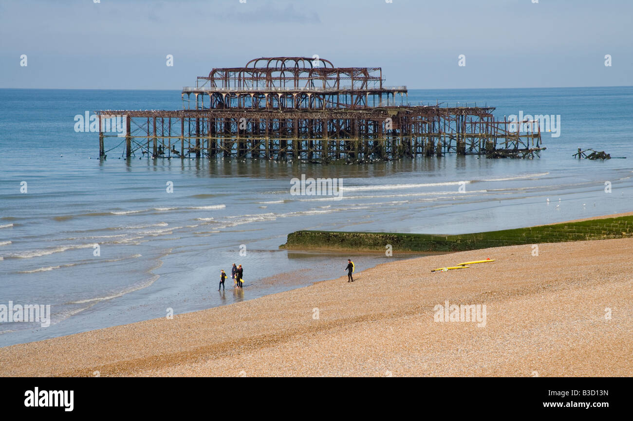 Brighton coastline hi-res stock photography and images - Alamy