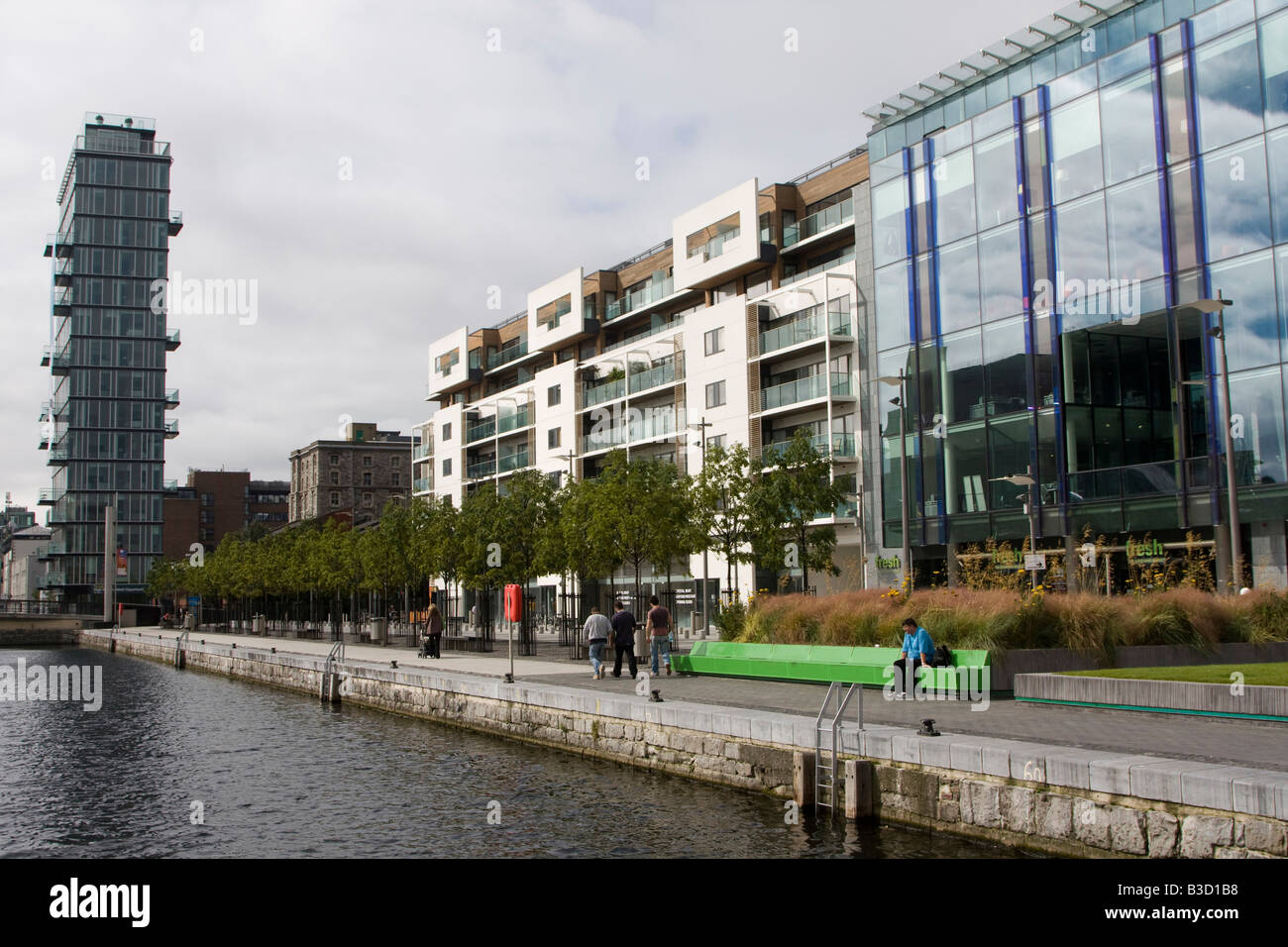 Grand Canal Square Dockland development Dublin City Centre Ireland ...