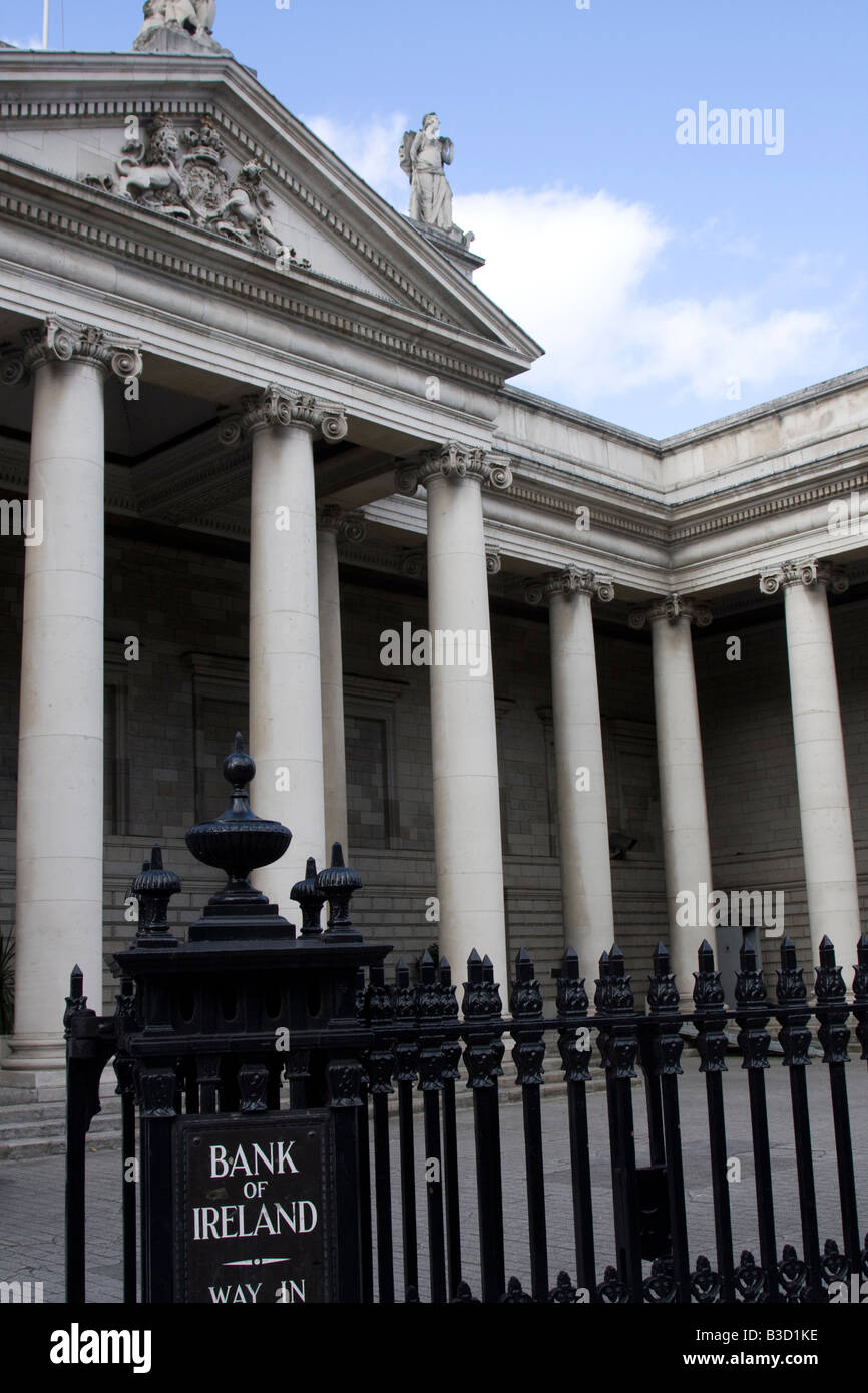 bank of ireland Dublin City Centre Ireland Irish Republic EIRE Stock ...