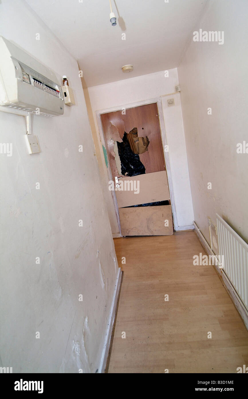 Squalid social housing in Tower Hamlets London England Stock Photo - Alamy