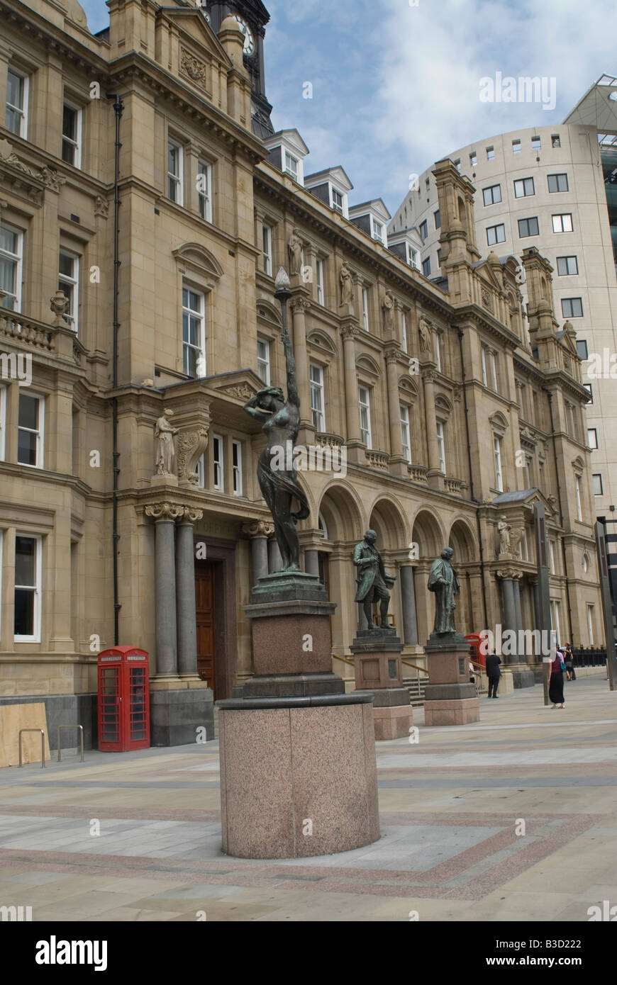 Old post office building, City Square, Leeds Stock Photo - Alamy