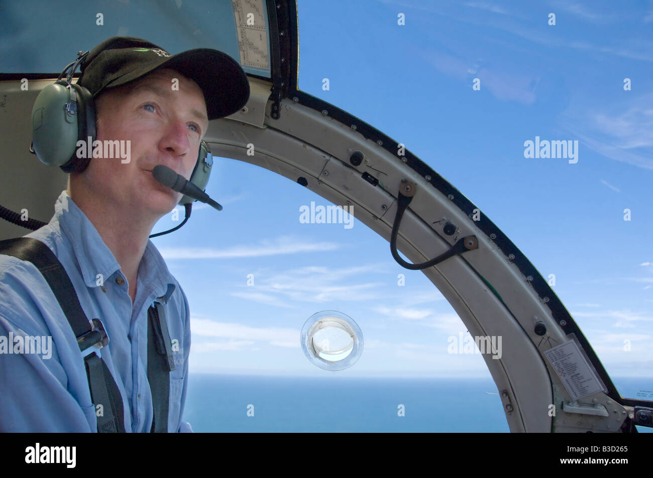 Helicopter Pilot In Cockpit High Resolution Stock Photography and ...