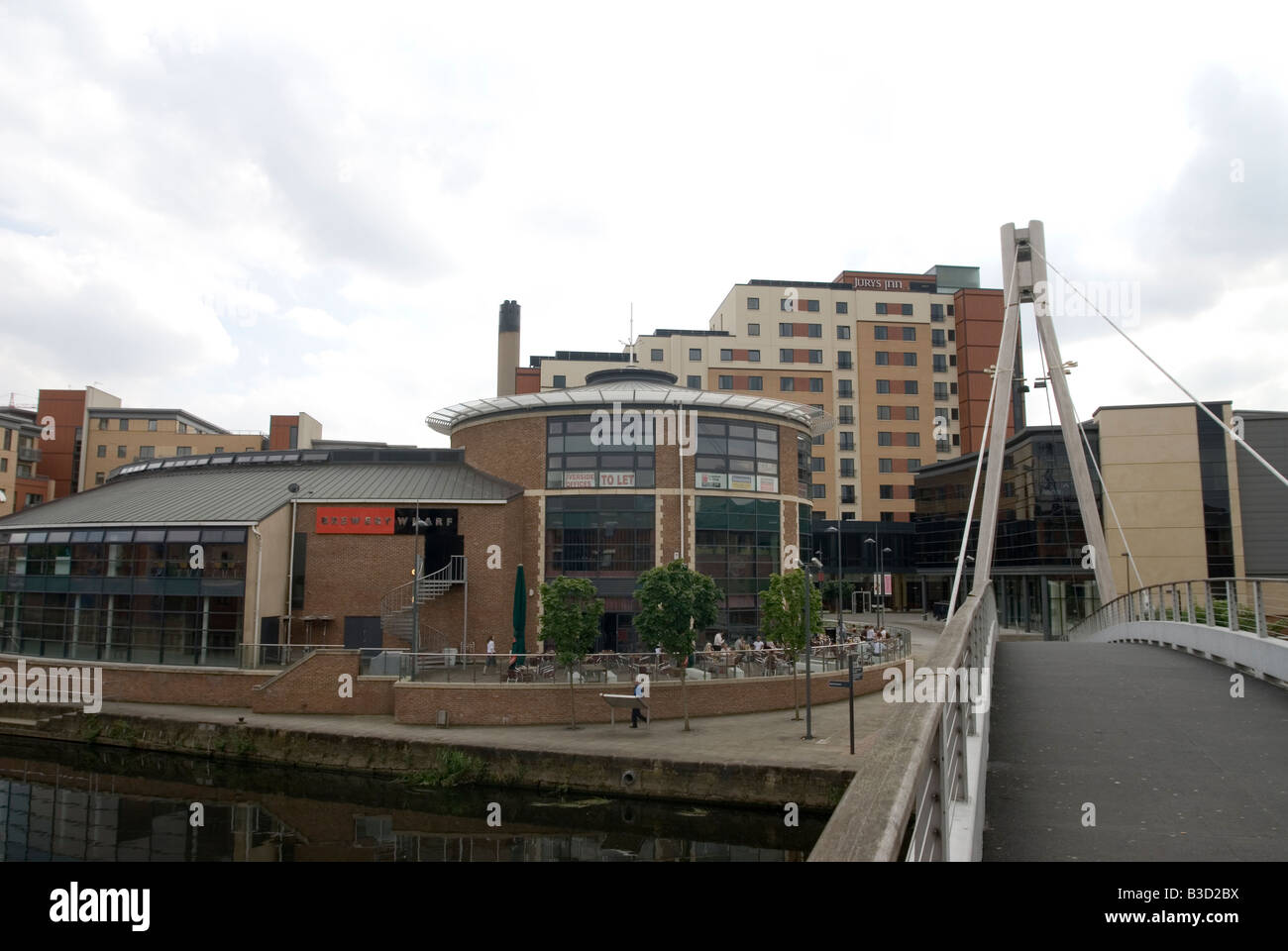 River Aire, Leeds City Centre Stock Photo - Alamy