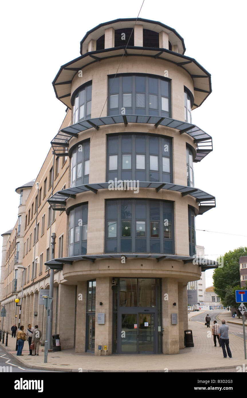 Nottingham city centre buildings Stock Photo - Alamy