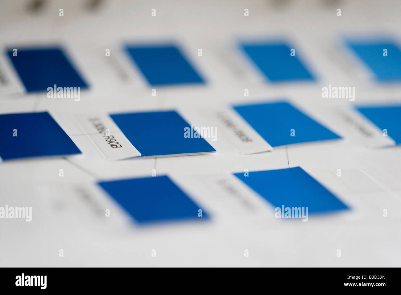 Paint colours charts hi-res stock photography and images - Alamy