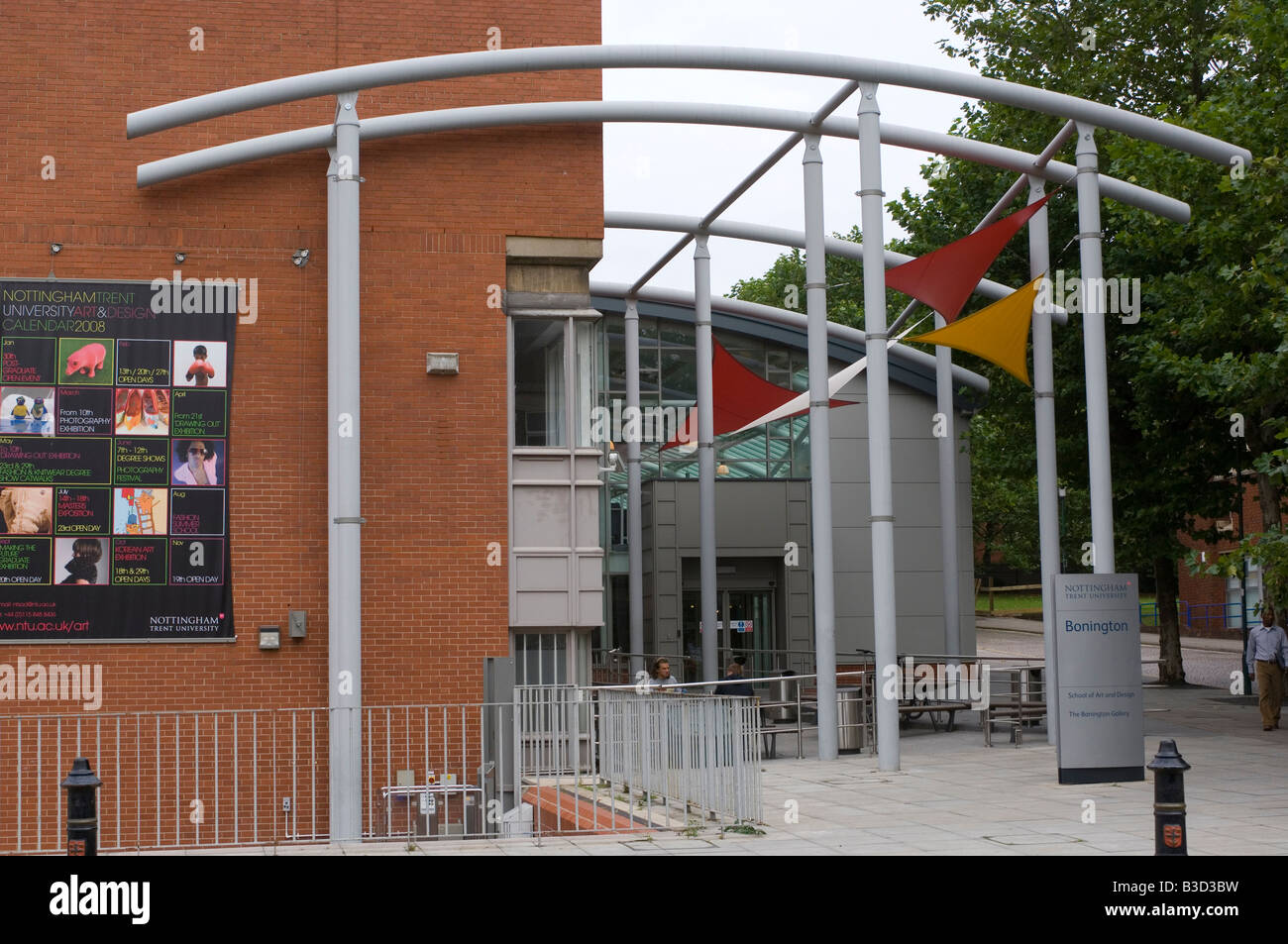 Nottingham city centre buildings Stock Photo - Alamy