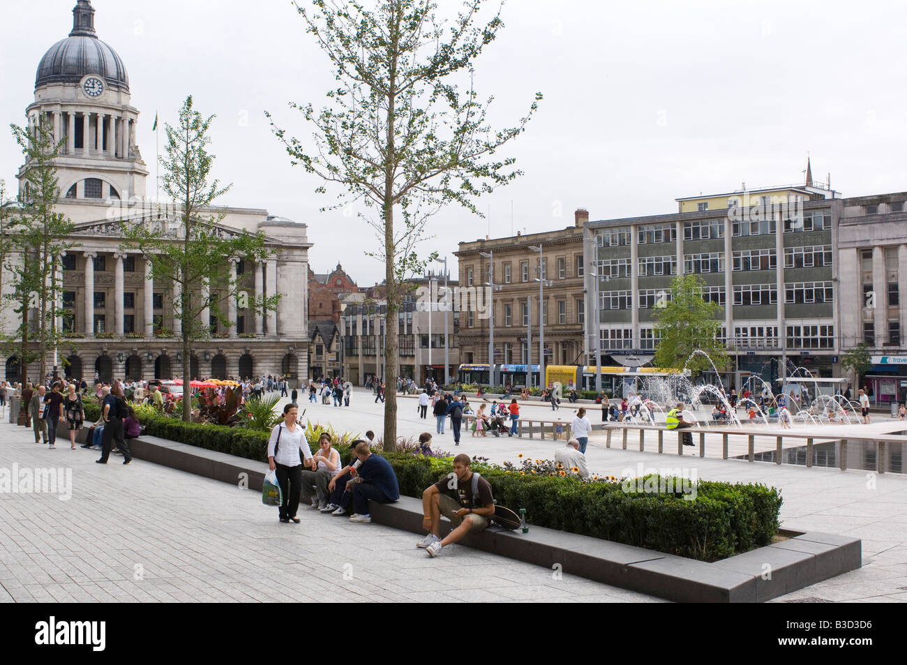 Nottingham town hall Stock Photo - Alamy
