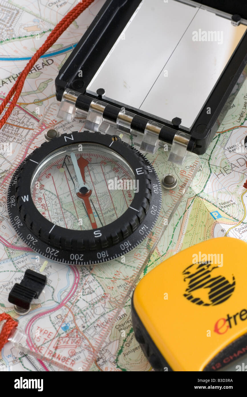 Map equipment hi-res stock photography and images - Alamy