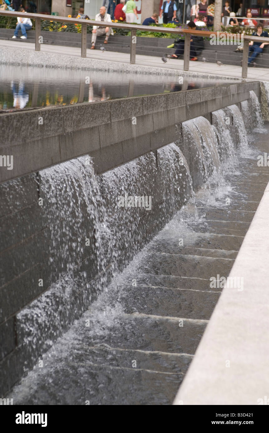 The centre water cascade hi-res stock photography and images - Alamy