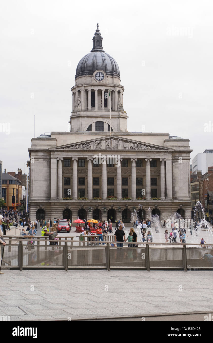 Nottingham town hall Stock Photo - Alamy